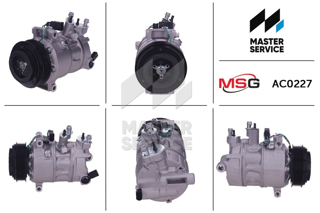 Компрессор кондиционера VW Passat B8 16- (USA), VW Passat B7 11-15 (USA ...