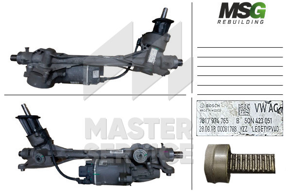 Рулевая рейка с ЭУР купить от VW VW426.NL00.R Восстановленный | Master.Shop