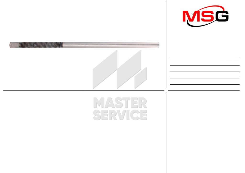 Шток рульової рейки ЕПК купити від SUBARU SU402.NLA0.C Новий | Master.Shop